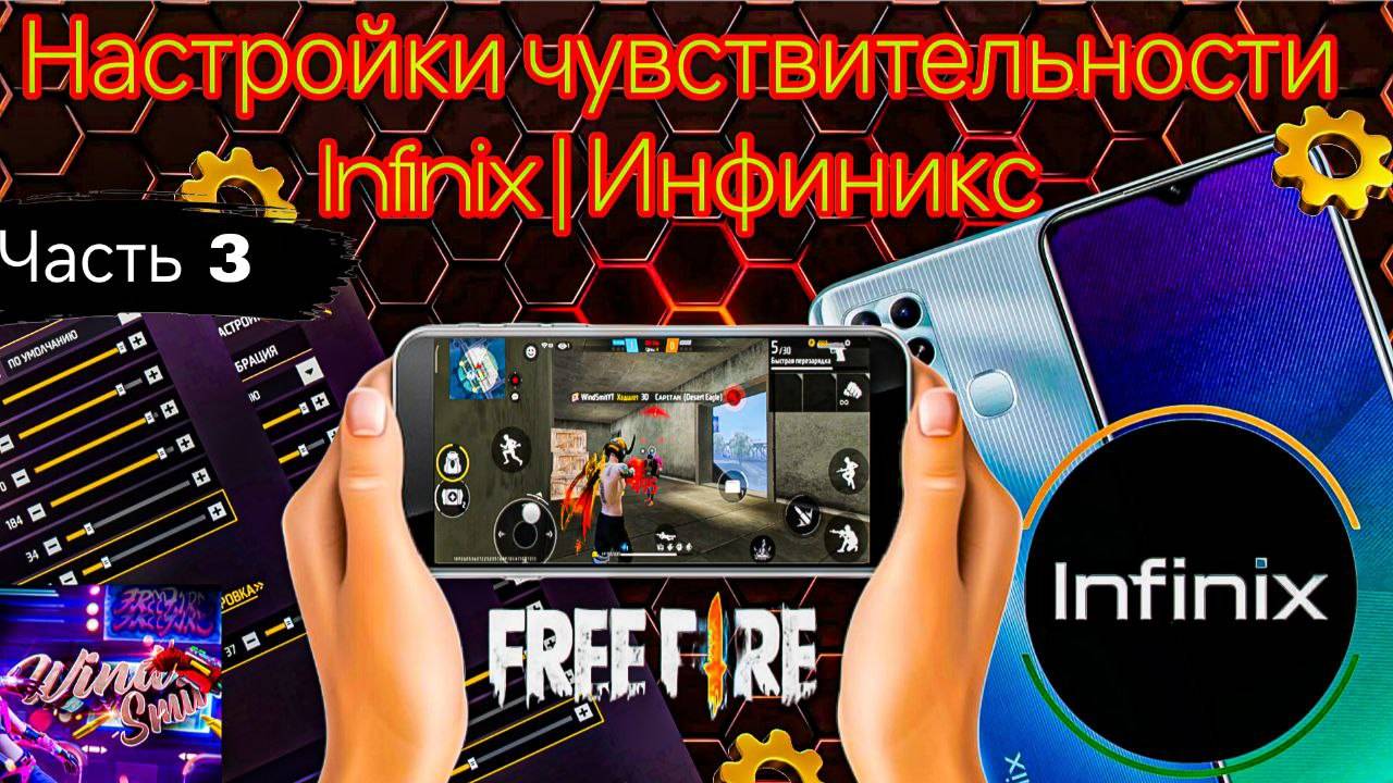Настройки чувствительности Infinix для Free Fire 2025!