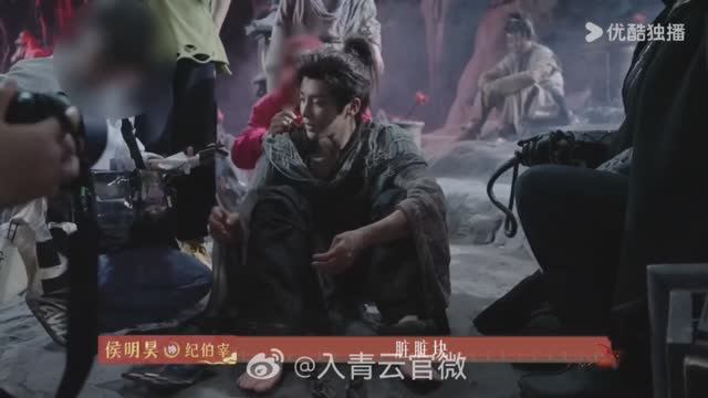 Закадровые съемки дорамы "Любовь в облаках"