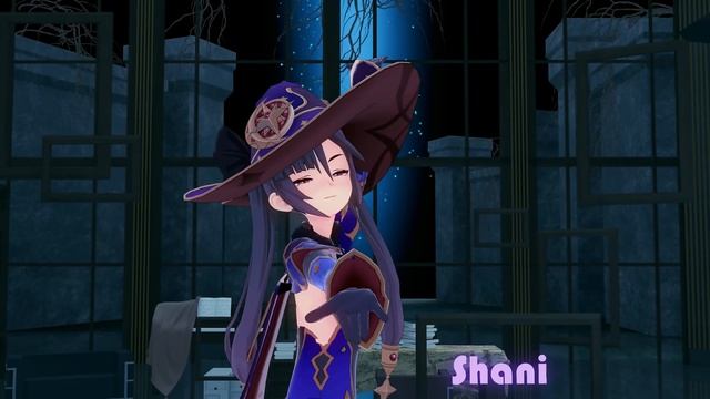 ILLIT - Magnetic (Mona Dance) (Genshin Impact) 4K