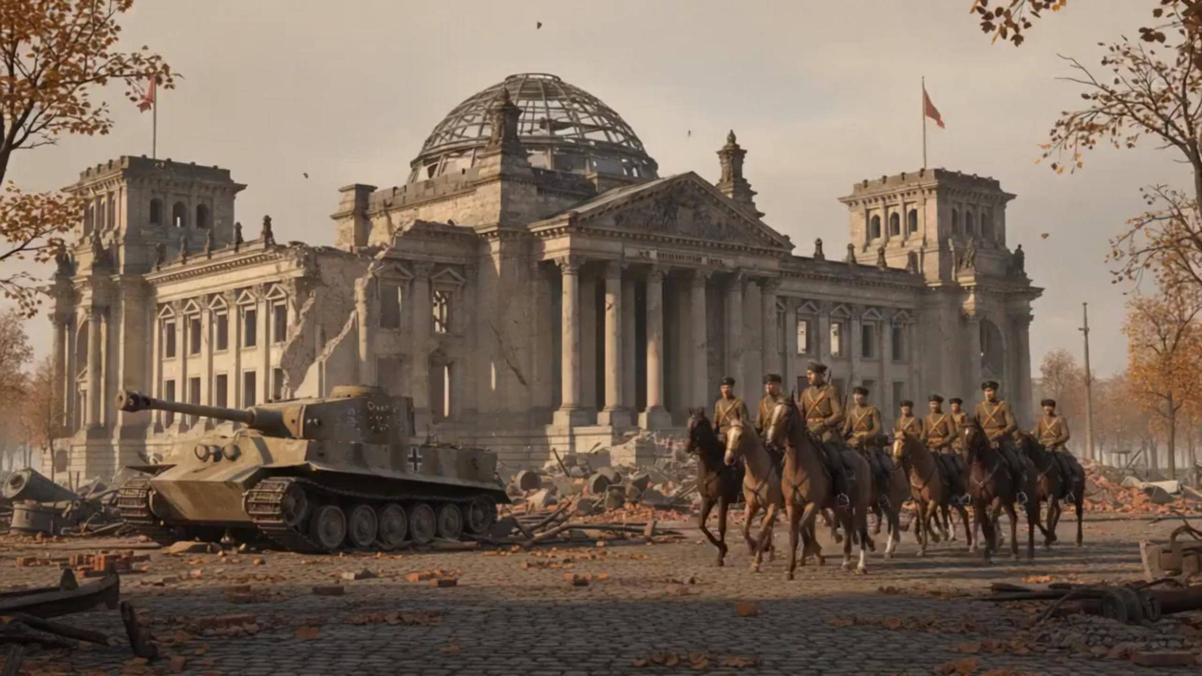 Казаки в Берлине