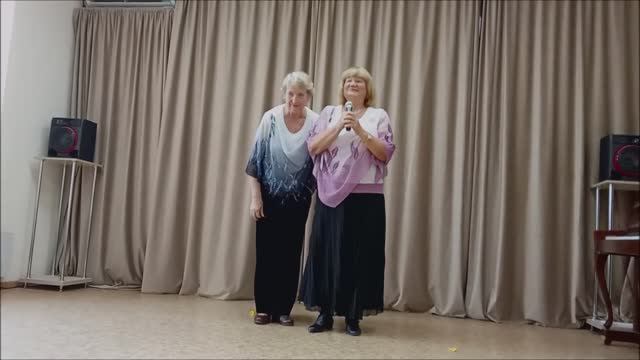 Поют Галина Сливко и Елизавета Лебеденко. 15.10.2025.