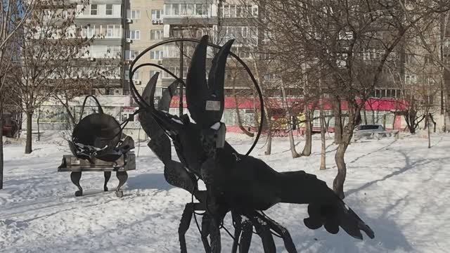 Хабаровск, памятник "Знаки зодиака".