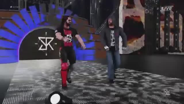 Seth Rollins Dean Ambrose WWE 2K18 Entrance [get-save.com]