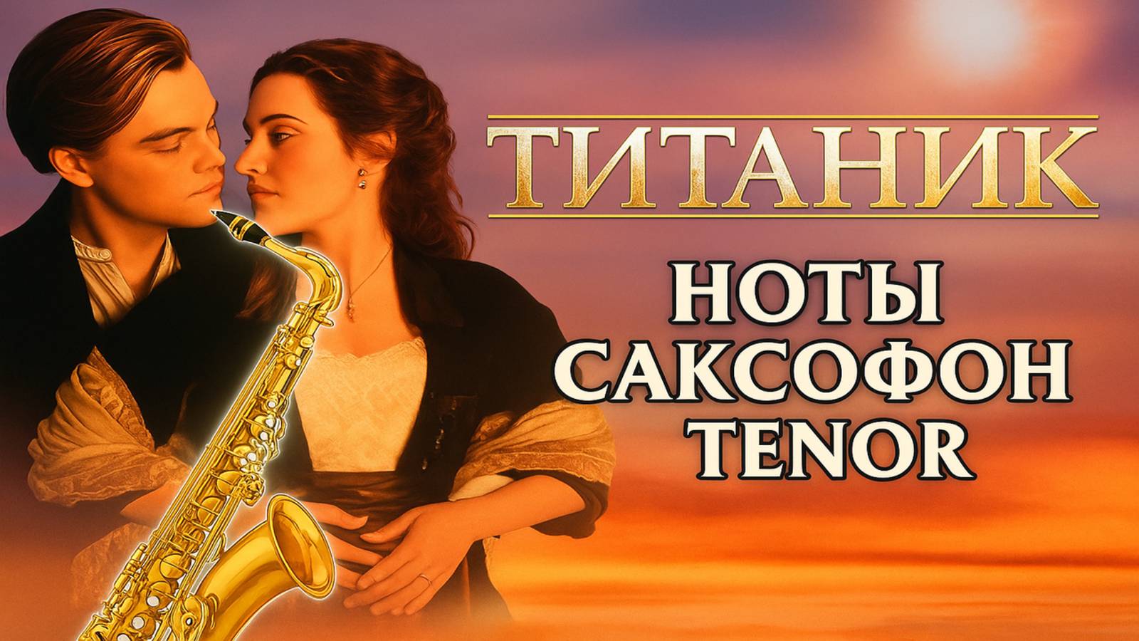 🎷 My Heart Will Go On (из фильма «Титаник») | Видеоноты для саксофона ТЕНОР