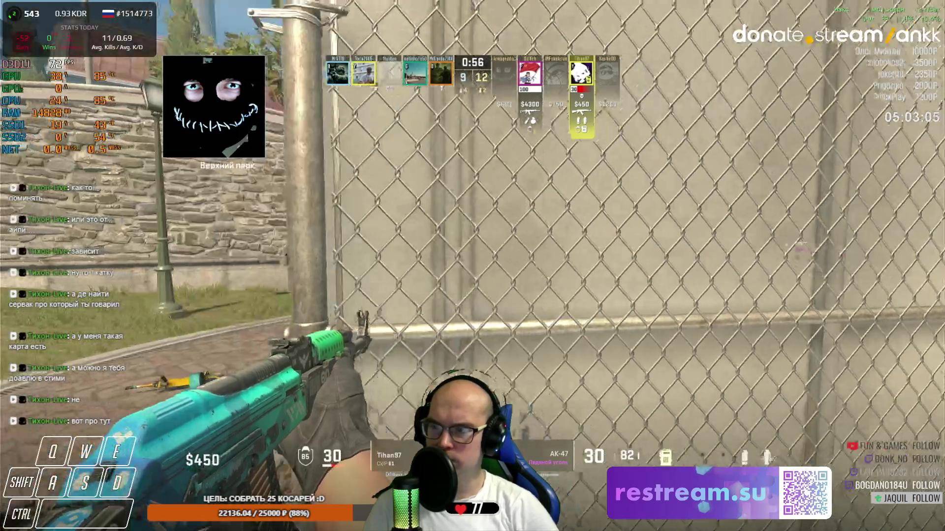 UnluckyStream454 FACEIT | Restream.su