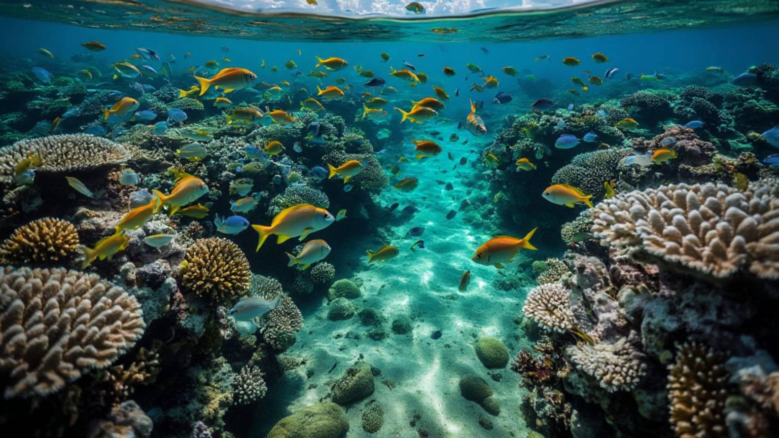 Коралловый риф, дайвинг на Симиланские острова, дайвинг в Таиланде, 2024