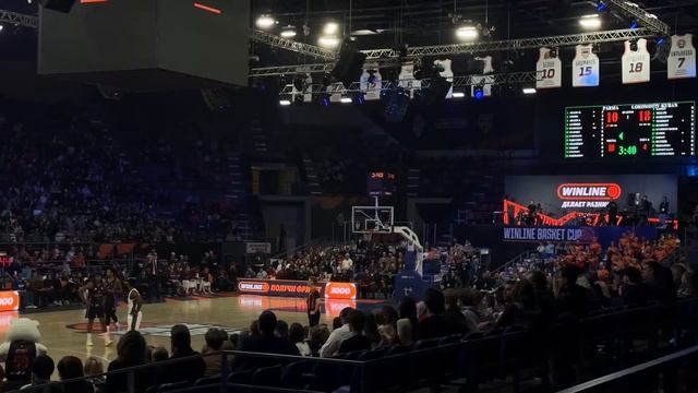 Баскетбольный матч «Парма» vs «Локомотив-Кубань»