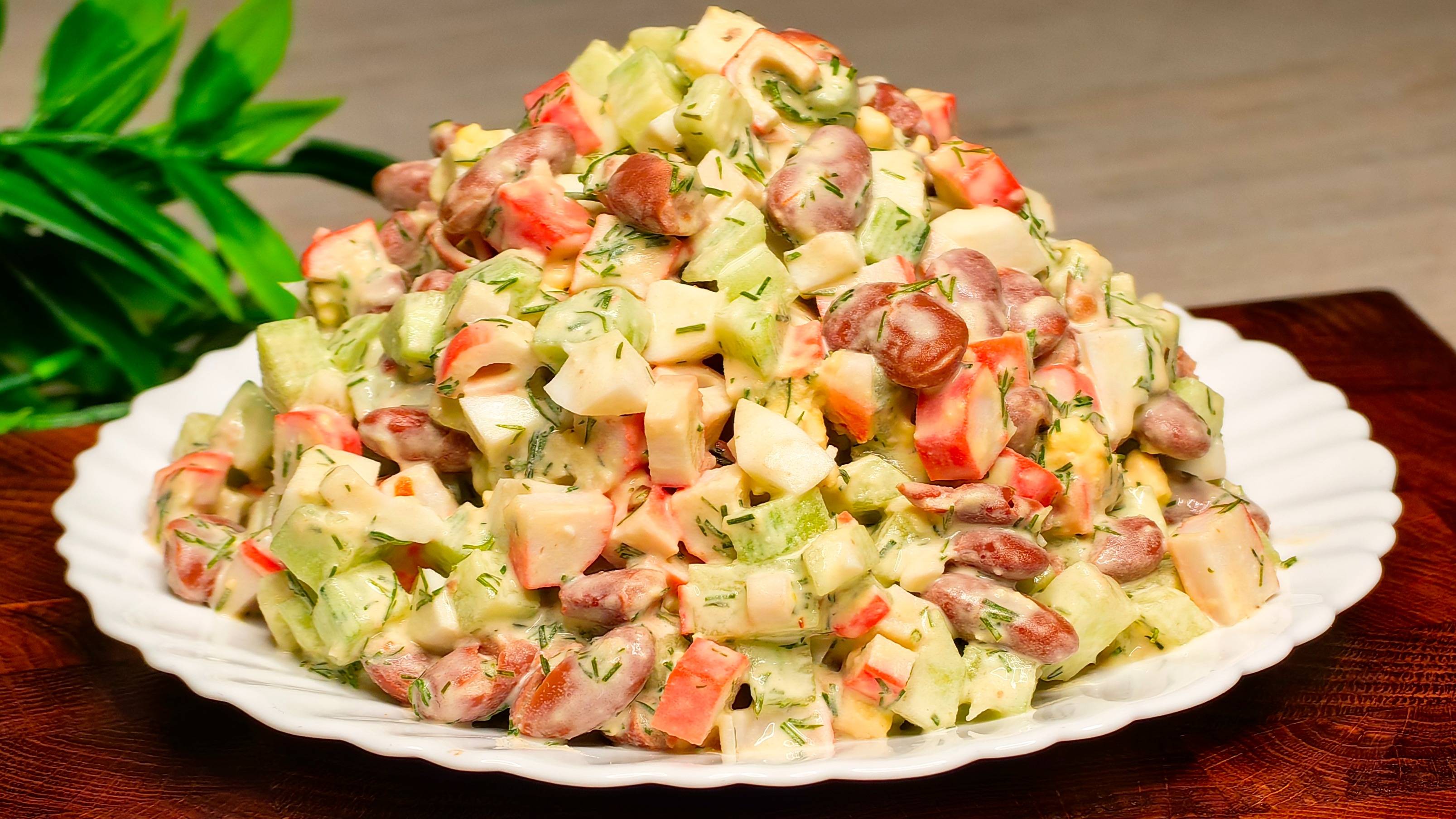 Салат "НЕЖЕНКА" на праздничный стол. Уж очень Вкусный! Съедается сразу 🥗