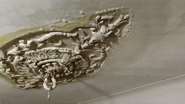 д80-91 Гипсовые розетки. Восстановление. Мел и столовый уксус 9%.  Борьба с минеральной солью.