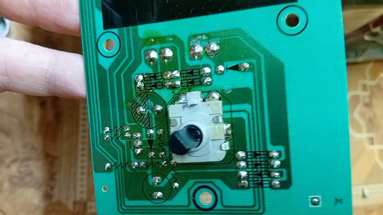 Ремонт регулировки / крутилки / энкодера микроволновки