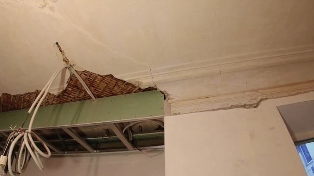 1. Интро. Новый проект. (не)ПОЛНАЯ реставрация потолка с лепниной и лепнины на потолке 1913 года СПб