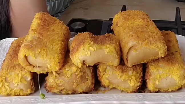 Хрустящие БЛИНЧИКИ с начинкой...🥞🧀😋 Рецепт ⤵️