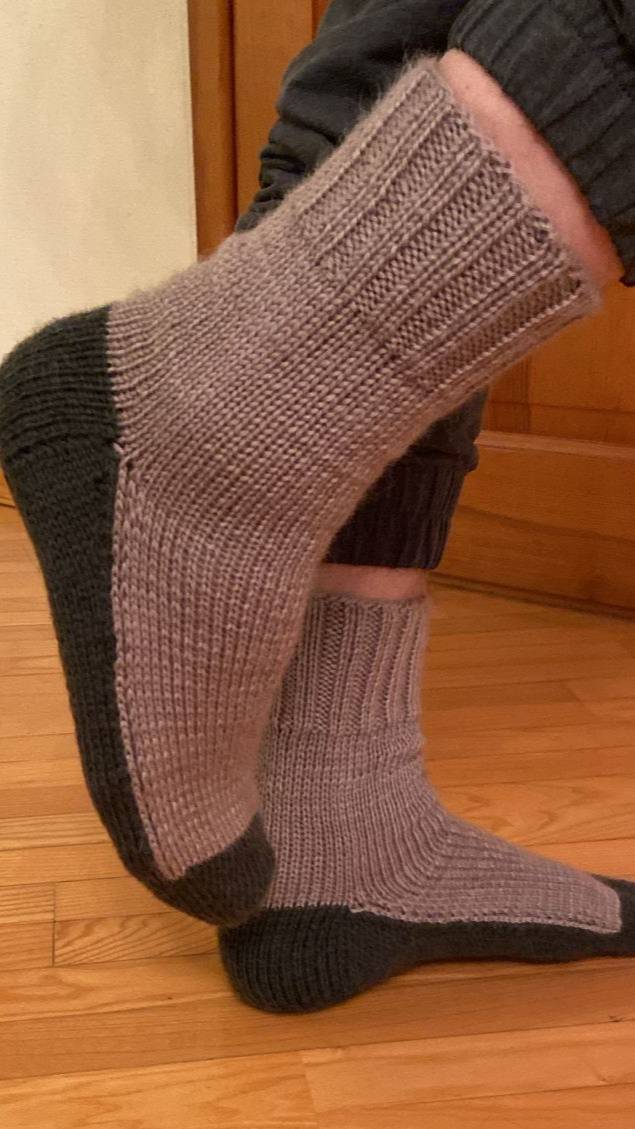 Готовая работа носочки интарсия 21 октября 2025 г.