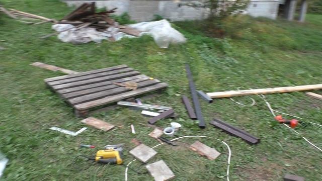 Сарай на даче своими руками