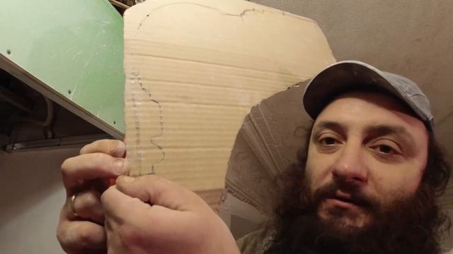 7. Абрис. Контур. Копирование профиля старого штукатурного карниза. Изготовление шаблона из жести.