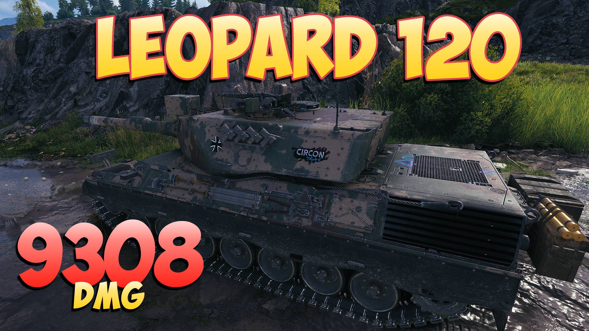 Leopard 120 • Огромное везение! - 6 Фрагов 9.3K Урона • World Of Tanks 2.0