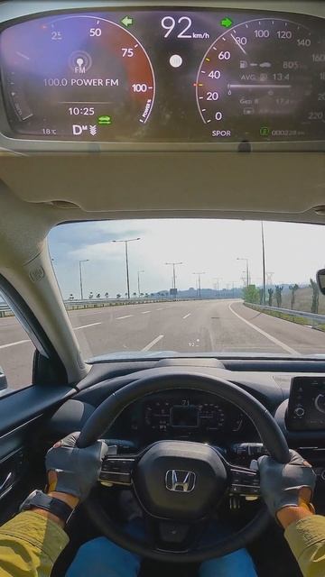 Испытание HONDA ZR-V - образных тормозов