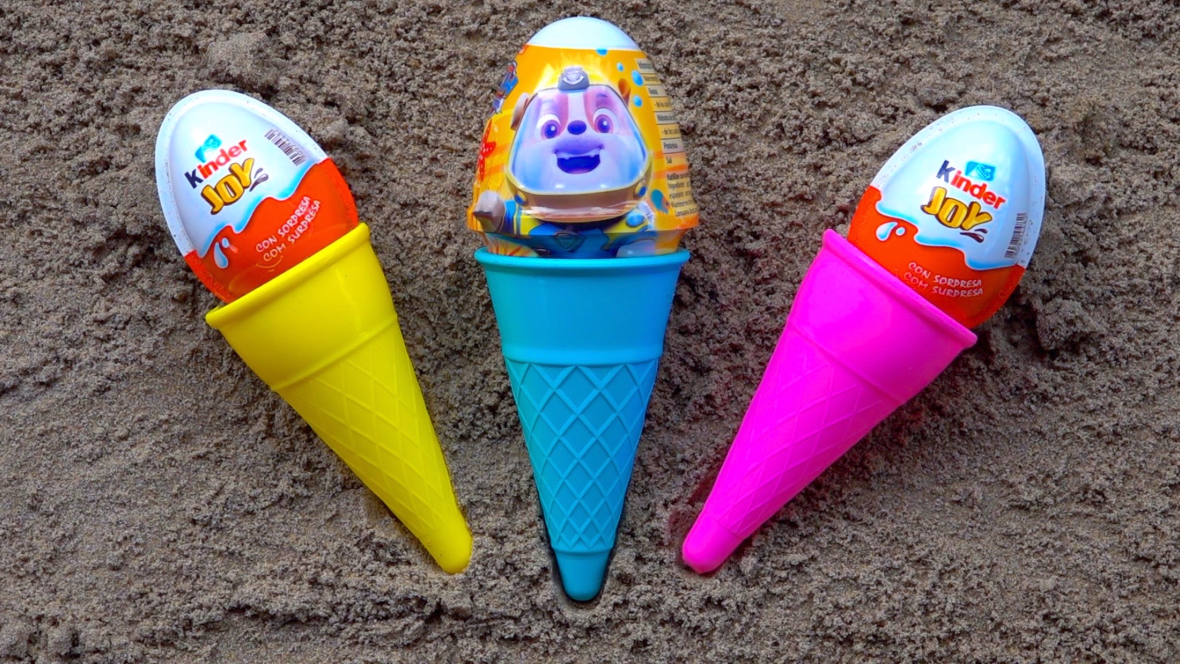 Яйцо Сюрприз Щенячий Патруль |Цвета и Цифры | Развивающий мультик для детей | Цветное мороженное