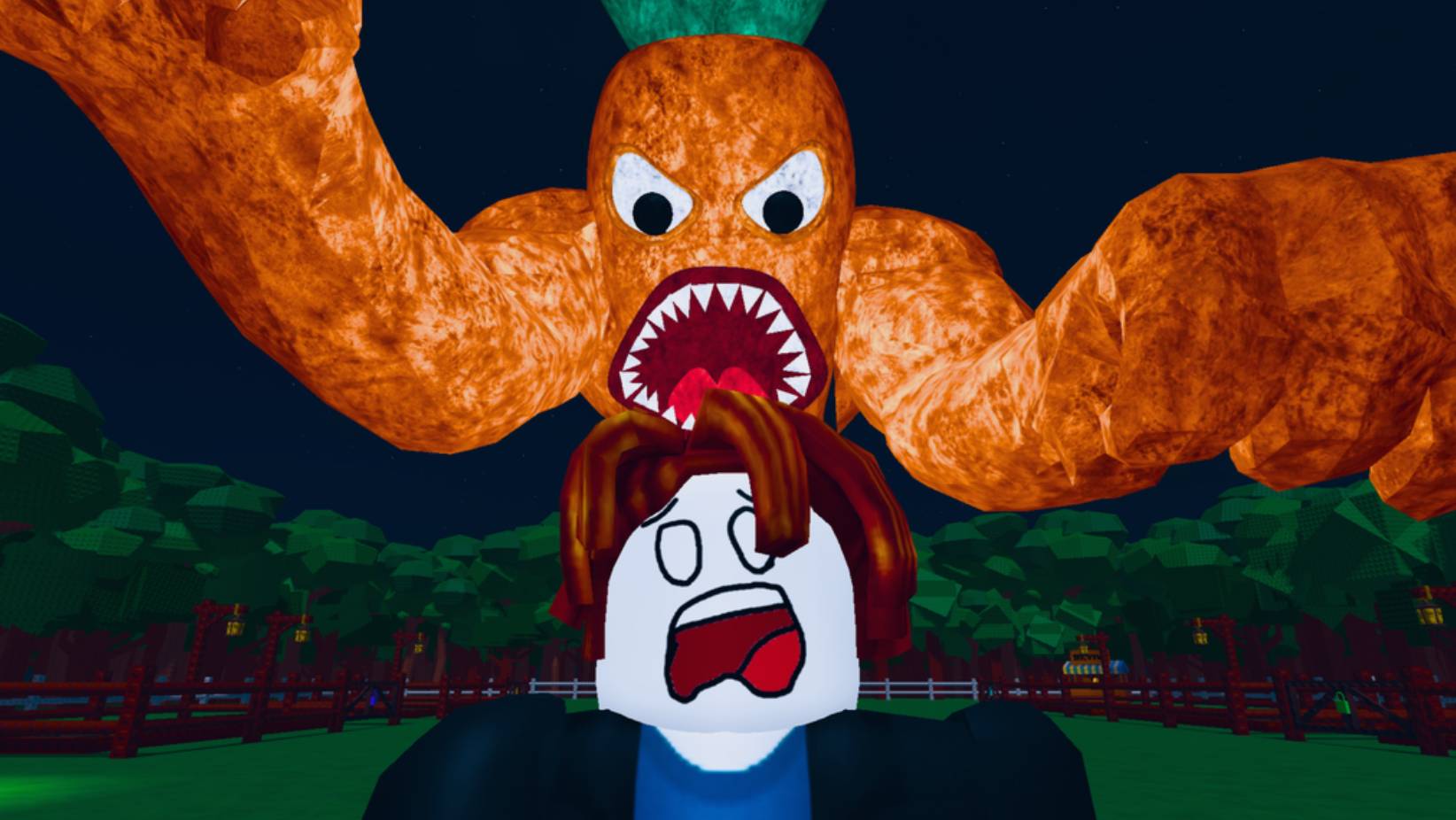 🎃СМЕШАЛИ ВЫРАСТИ САД И 99 НОЧЕЙ,СМОТРИМ ЧТО ПОЛУЧИЛОСЬ#РОБЛОКС 🎃