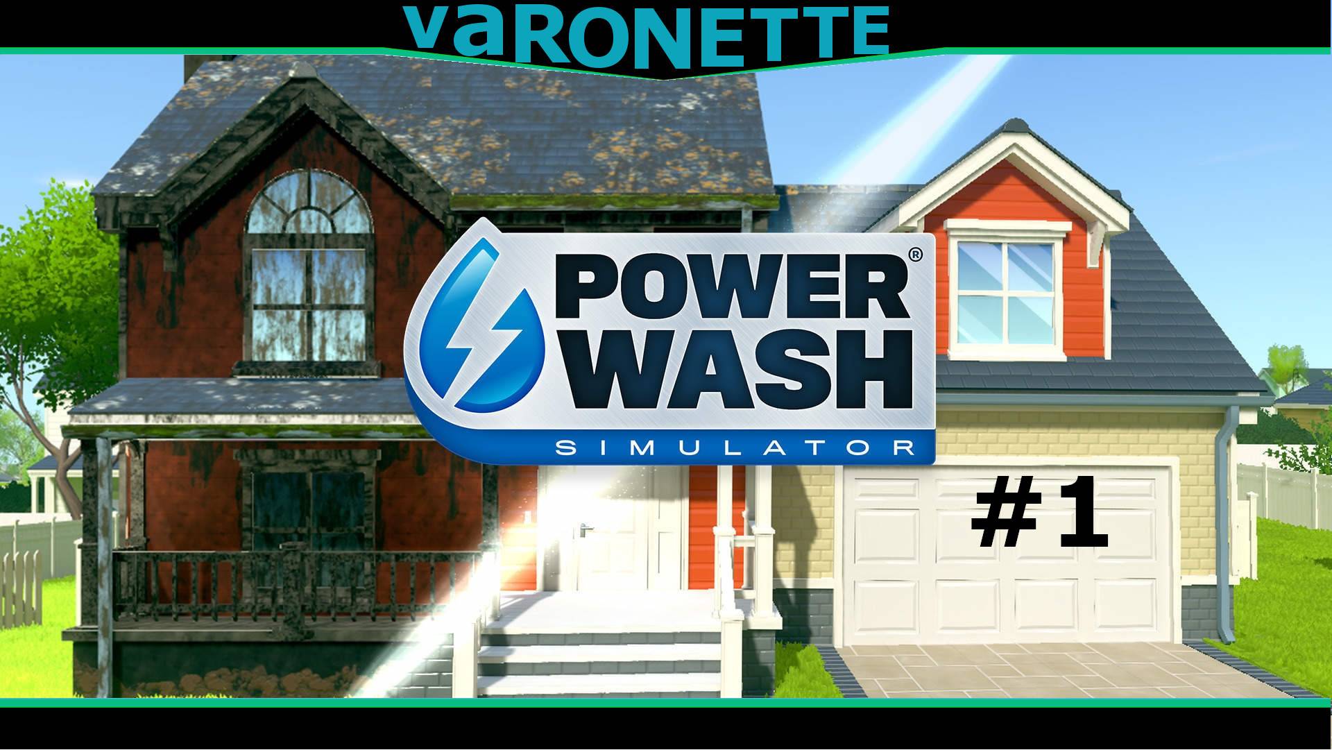 Первый день работы мойщиком - #1 - Power Wash Simulator