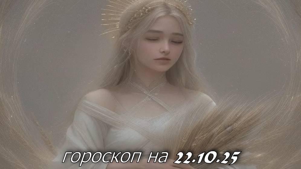 Гороскоп на 22 октября 2025