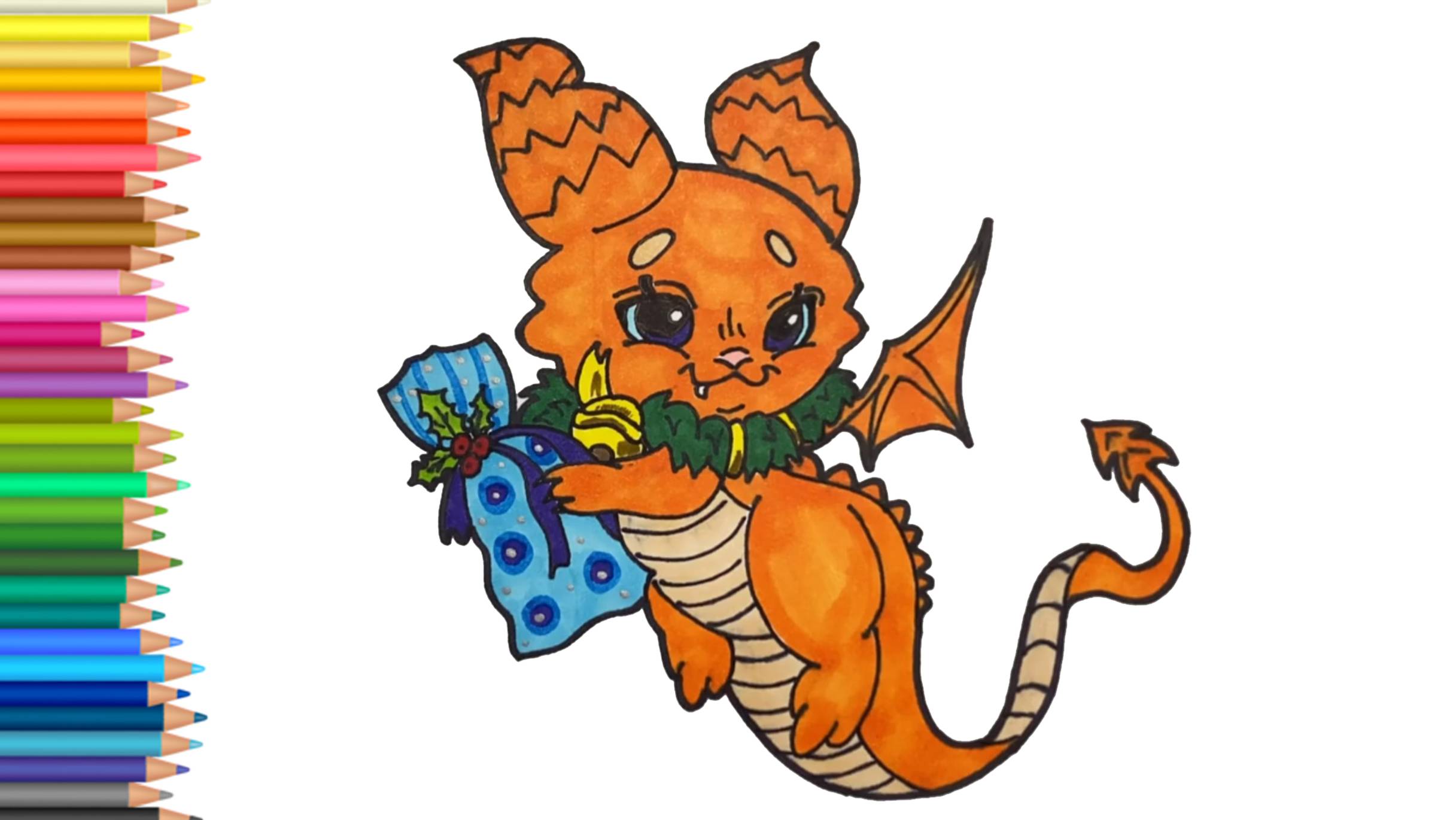 Как нарисовать Дракона🤩