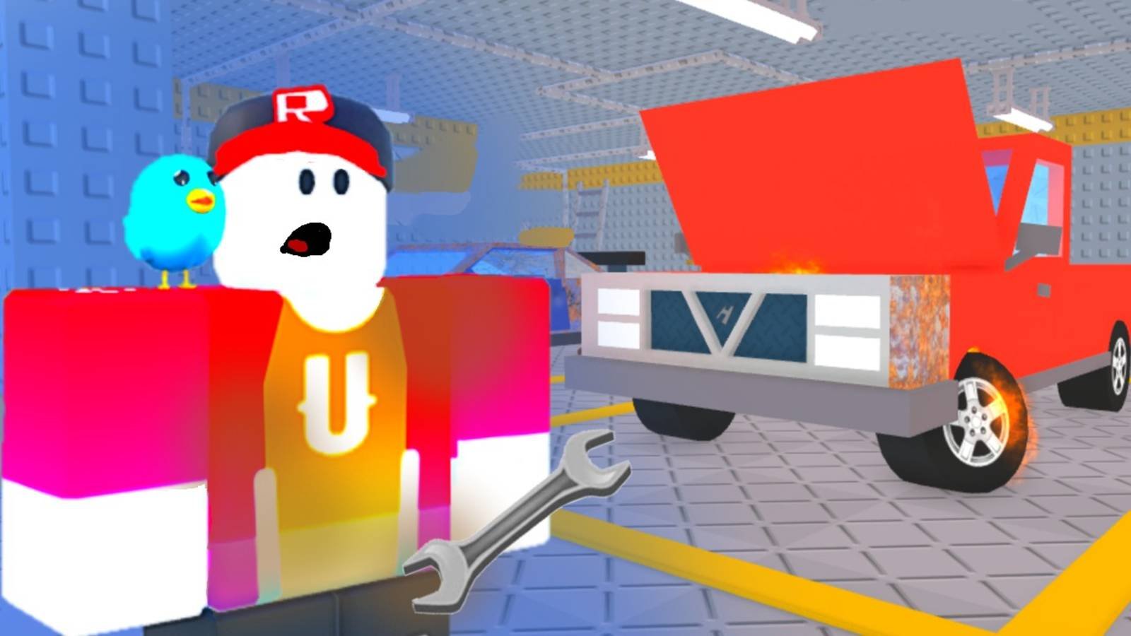Открыли АВТОСЕРВИС в Роблоксе! Roblox