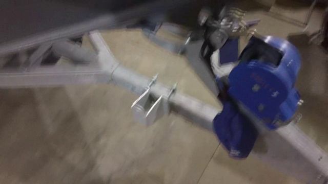 Защита винта якоря перед пошивом тента