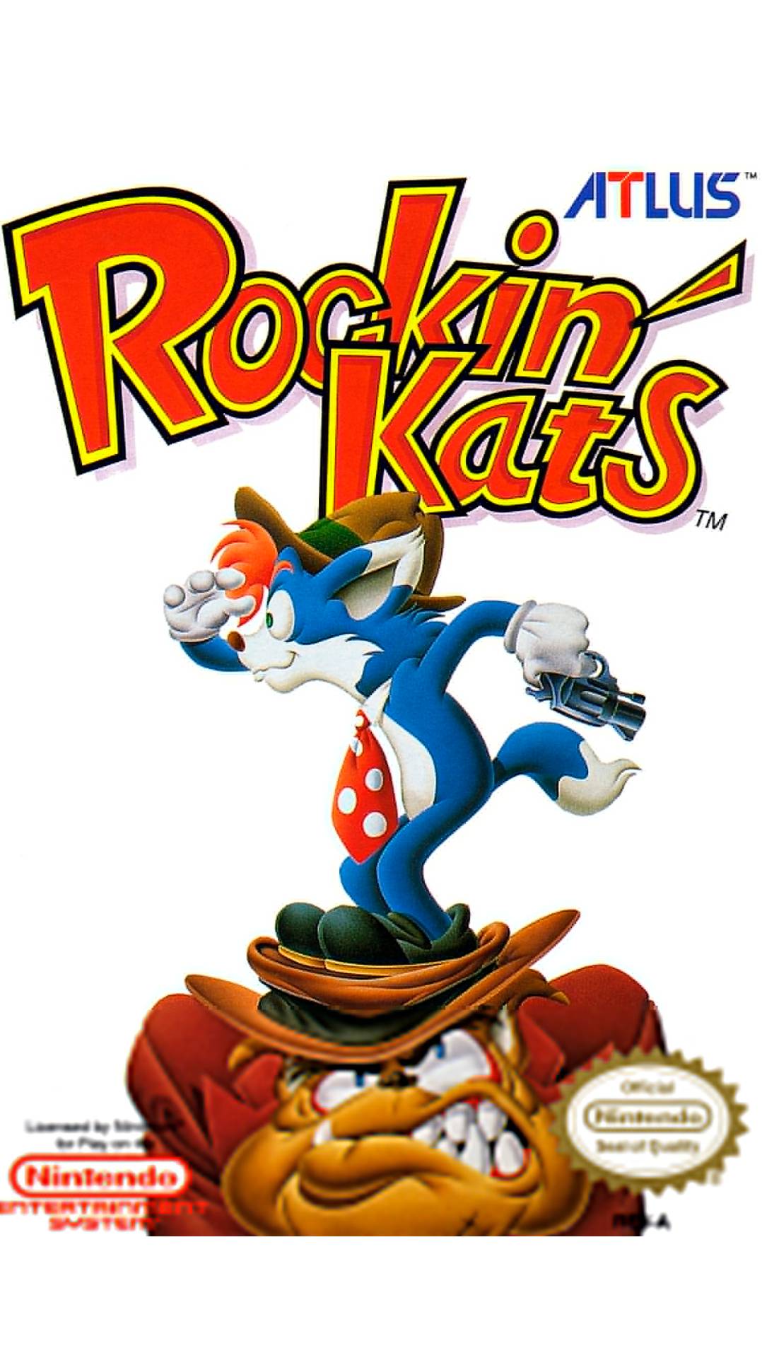 Первый босс Rockin Kat's Dendy