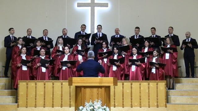 Хор "Только Ты наш Бог достоин славы" 19.10.25г