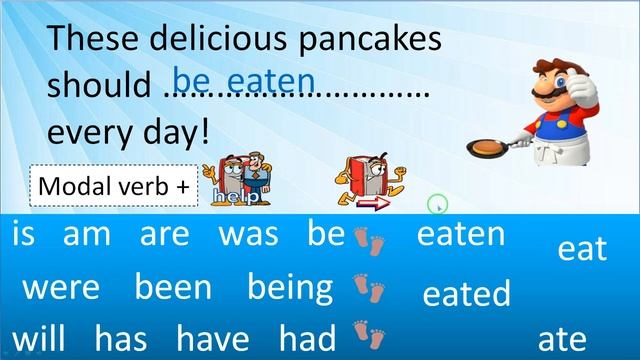 Passive Voice. Тренажер и интерактивный плакат