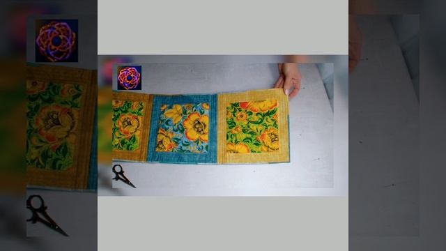 Эти ткани нашли друг друга) Легкий пэчворк для начинающих