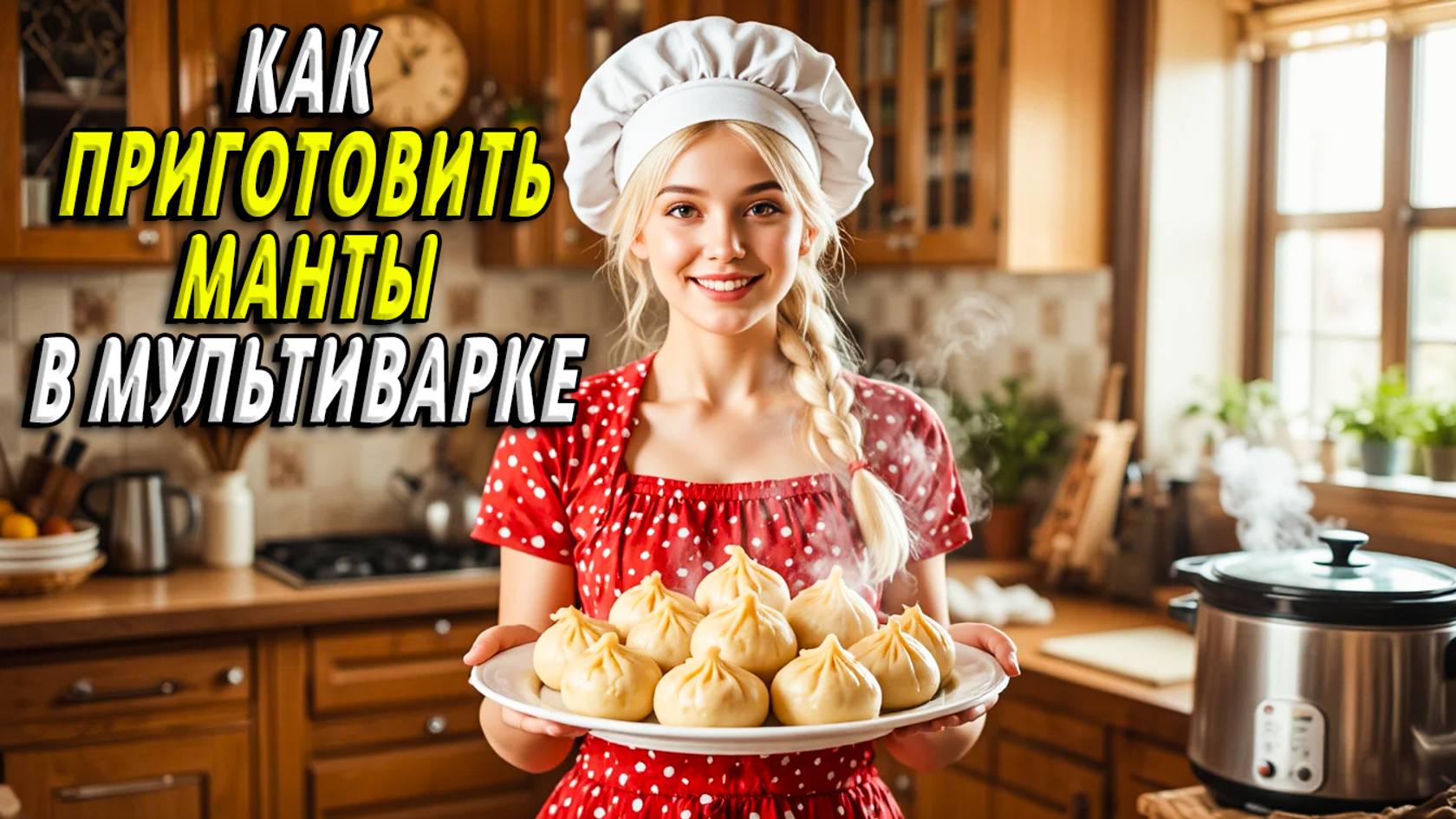 Как приготовить манты в мультиварке