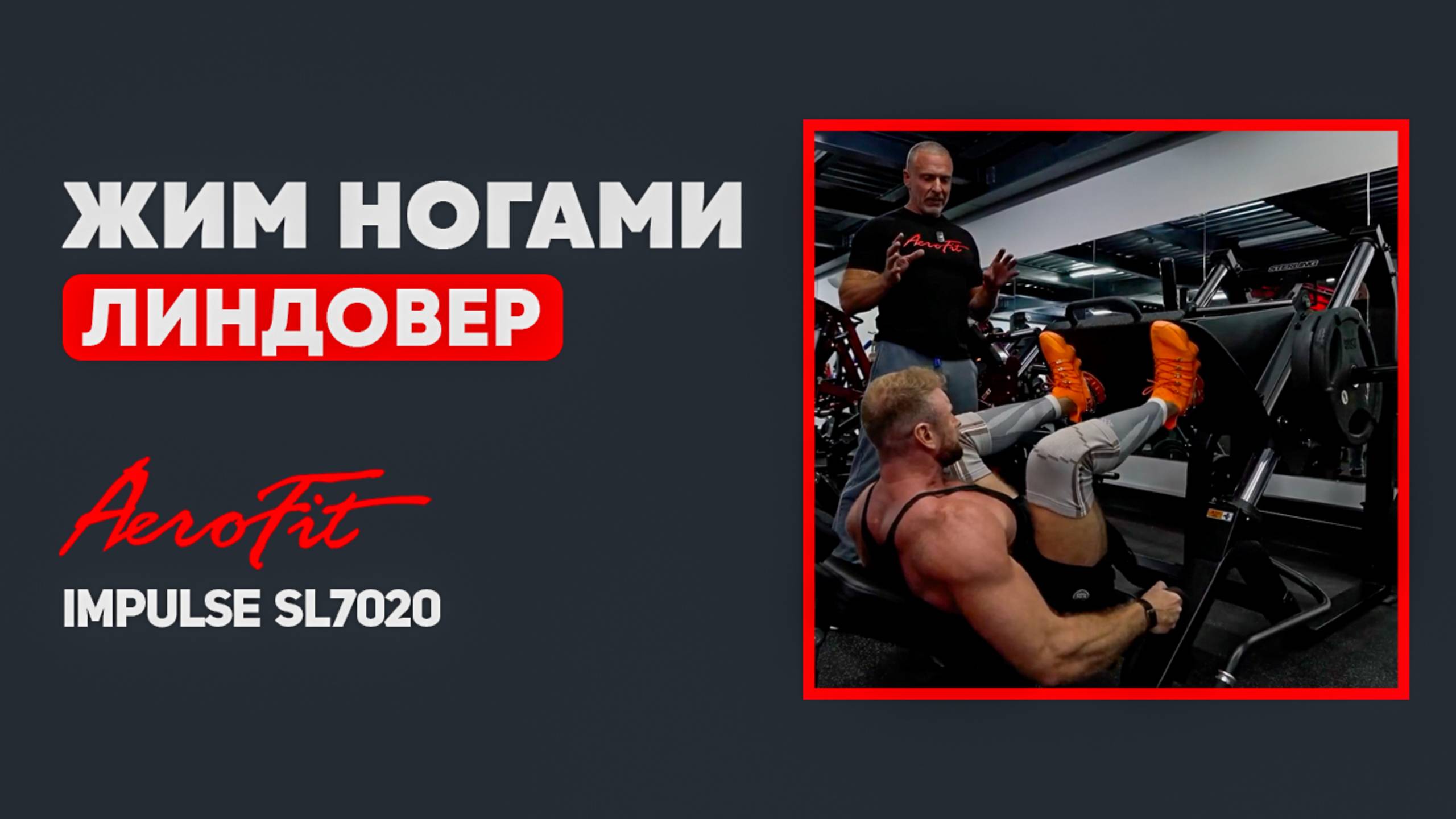 ЖИМ НОГАМИ. Советы Линдовера Impulse SL7020