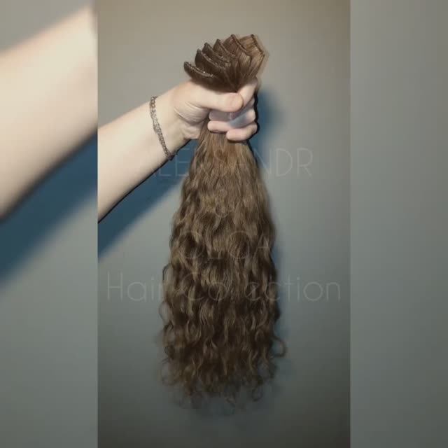 Объёмные ПРЯДИ на заколках #волосыназаколках #накладныеволосы #объёмныеволосы #изделияизволос