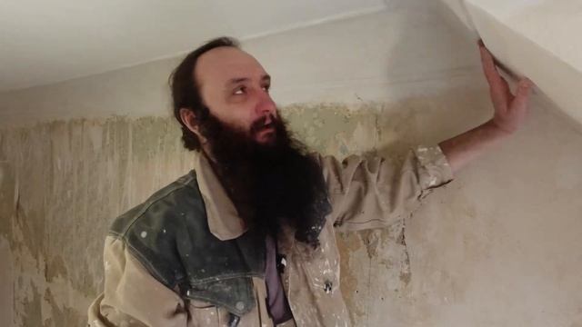 д93-120 Шпатлевание. Армирование сеткой. Потолок и падуги карнизов. Шпатлевка Feinspahtel Alligator