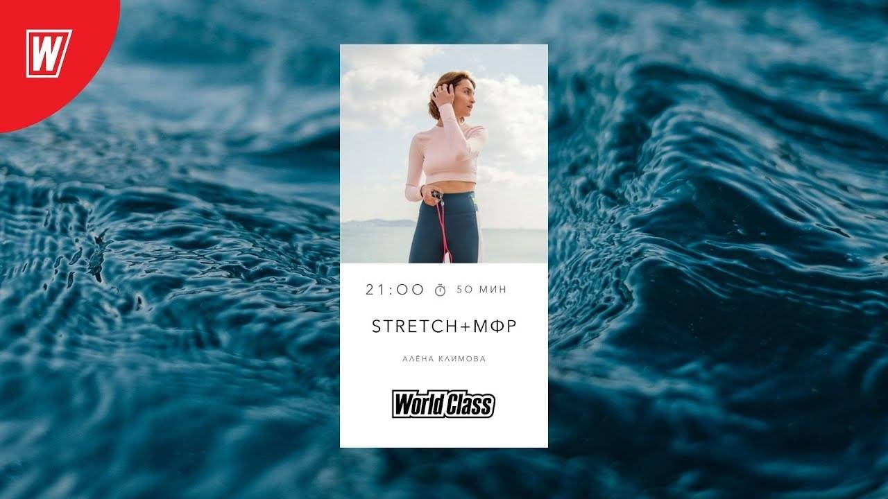 STRETCH + МФР с Аленой Климовой |23 октября 2025 | Онлайн-тренировки World Class