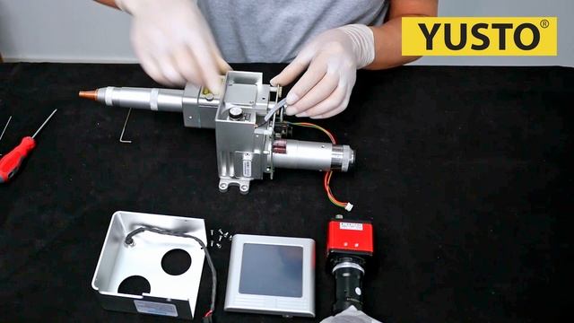 SUP25A - Как заменить фокусирующую линзы в оптической головы для сварки. Инструкция. #сварка