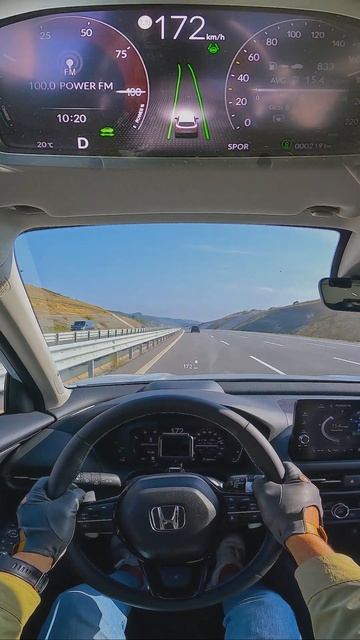 HONDA ZR-V - Максимальная скорость на автобане