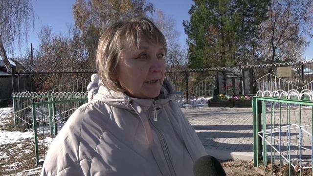 В деревне Витебск состоялось торжественное открытие памятника героям ВОВ / Болотнинский район