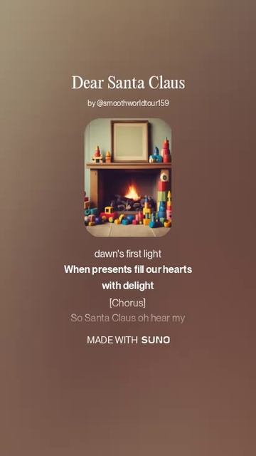 Dear Santa Claus - детская песенка