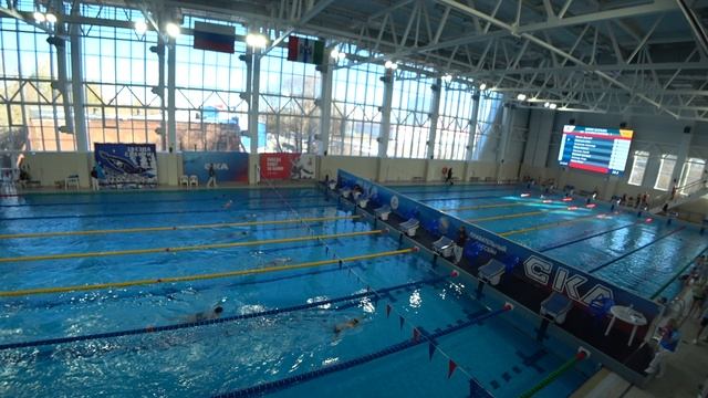 181025 50м брасс Усков Рома 2017 8дор 59сек 3юн Игнатьев Игорь 2014 7дор 56сек 3юн