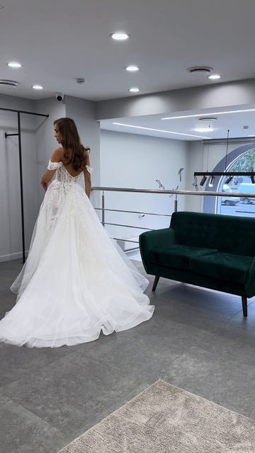 Свадебное платье Анаэль из коллекции «Oui Amour» 2024, Gabbiano