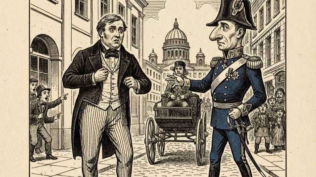 Как нос обогнал хозяина по службе.Абсурд чинопочитания