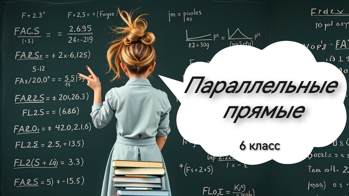 Параллельны прямые. 6 класс