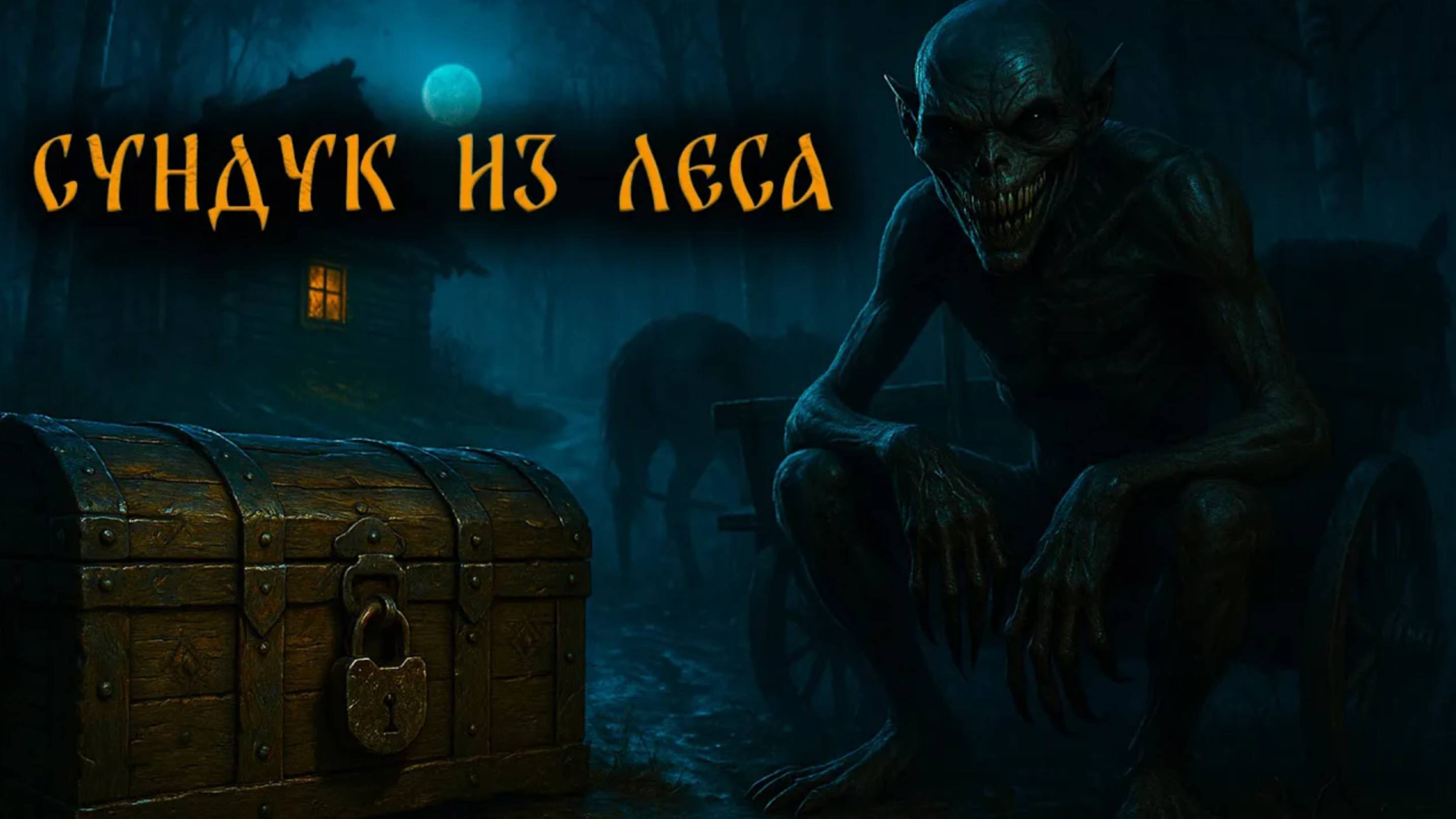 СУНДУК ИЗ ЛЕСА! Страшные истории на ночь