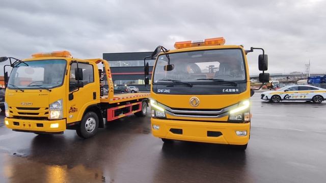 Какой выбрать эвакуатор ISUZU ELF или DONGFENG KV100 БЕЛЫЙ ISUZU ELF KV100 P700 P100 🚚ISUZU ELF 202