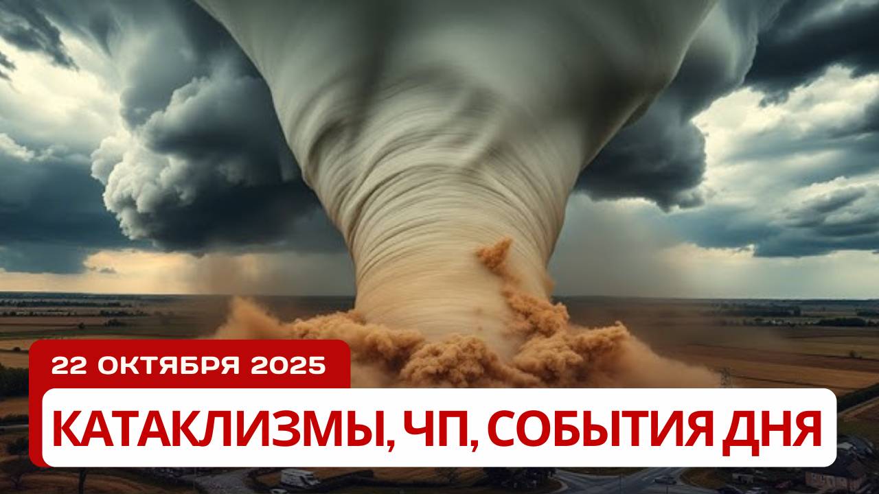 Новости Сегодня 22.10.2025 -  Катаклизмы сегодня, ЧП, События Дня | Россия Китай Индия США Европа