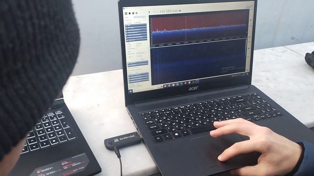 Прием сигналов со спутника "ДОСААФ-85"