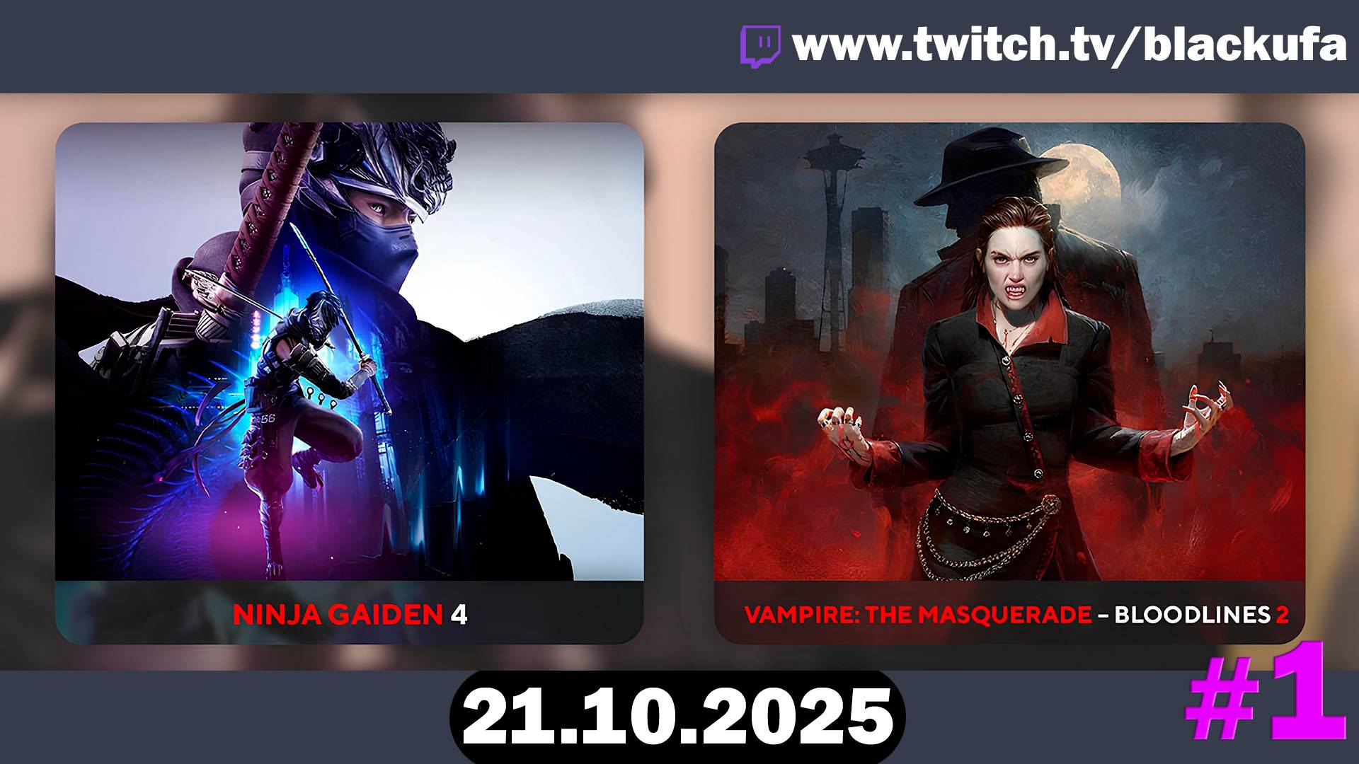 Новинки! Ninja Gaiden 4 ﹥ Vampire: The Masquerade – Bloodlines 2 #1 [21.10.25]